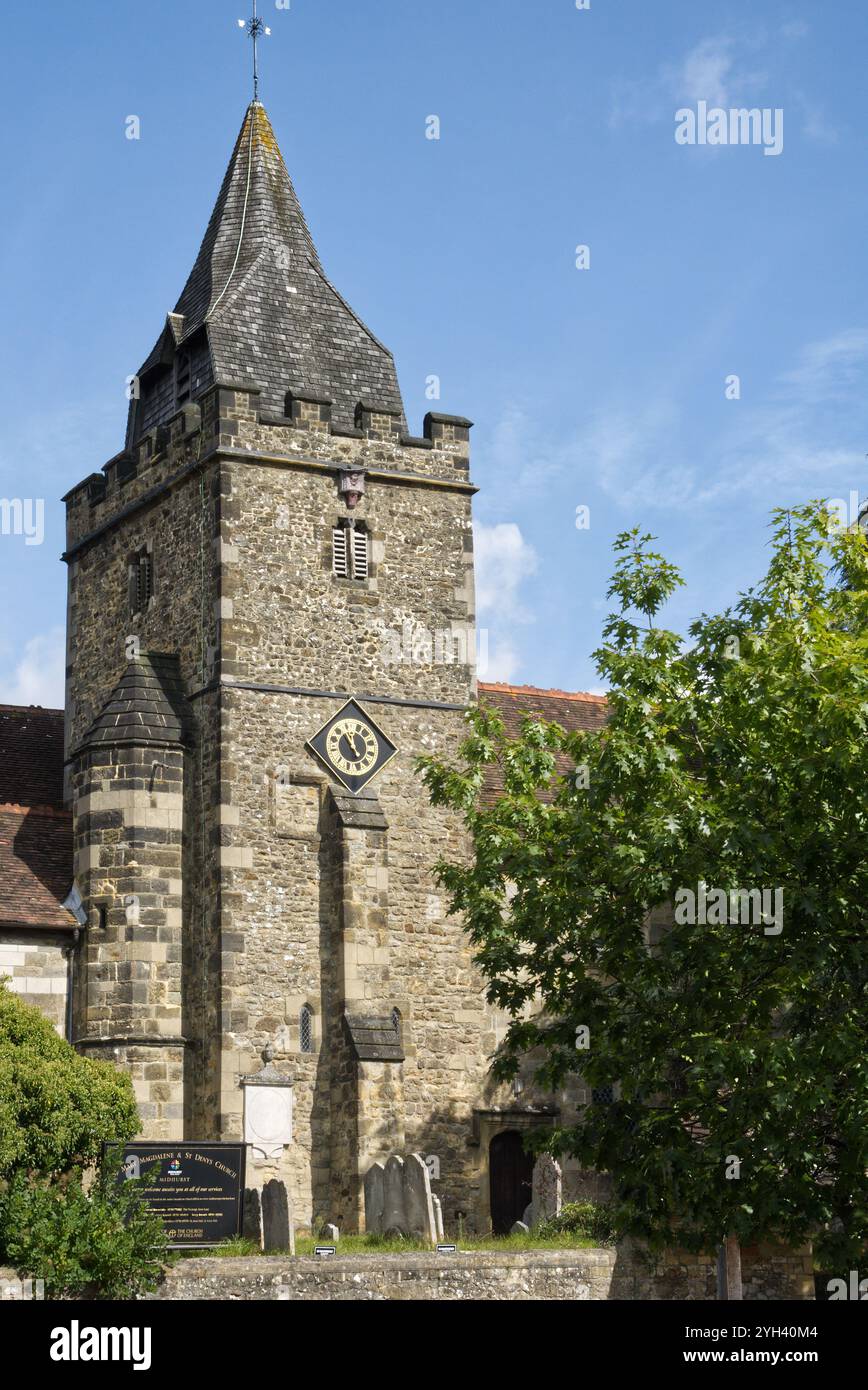Saint Mary Magdalen and Saint Denys Church in Midhurst, West Sussex ...