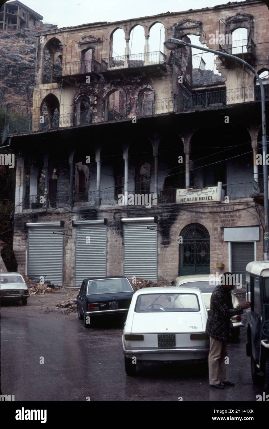 Lebanon Zahleh January 1982 after the Battle of Zahleh 1980 - 1981 ...