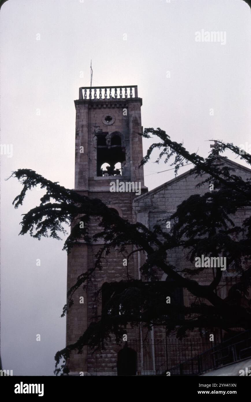 Lebanon Zahleh January 1982 after the Battle of Zahleh 1980 - 1981 ...