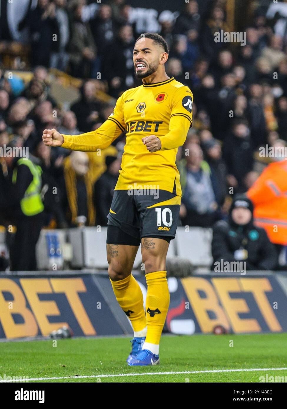 Wolverhampton, UK. 09th Nov, 2024. Wolverhampton, England, November 9th ...