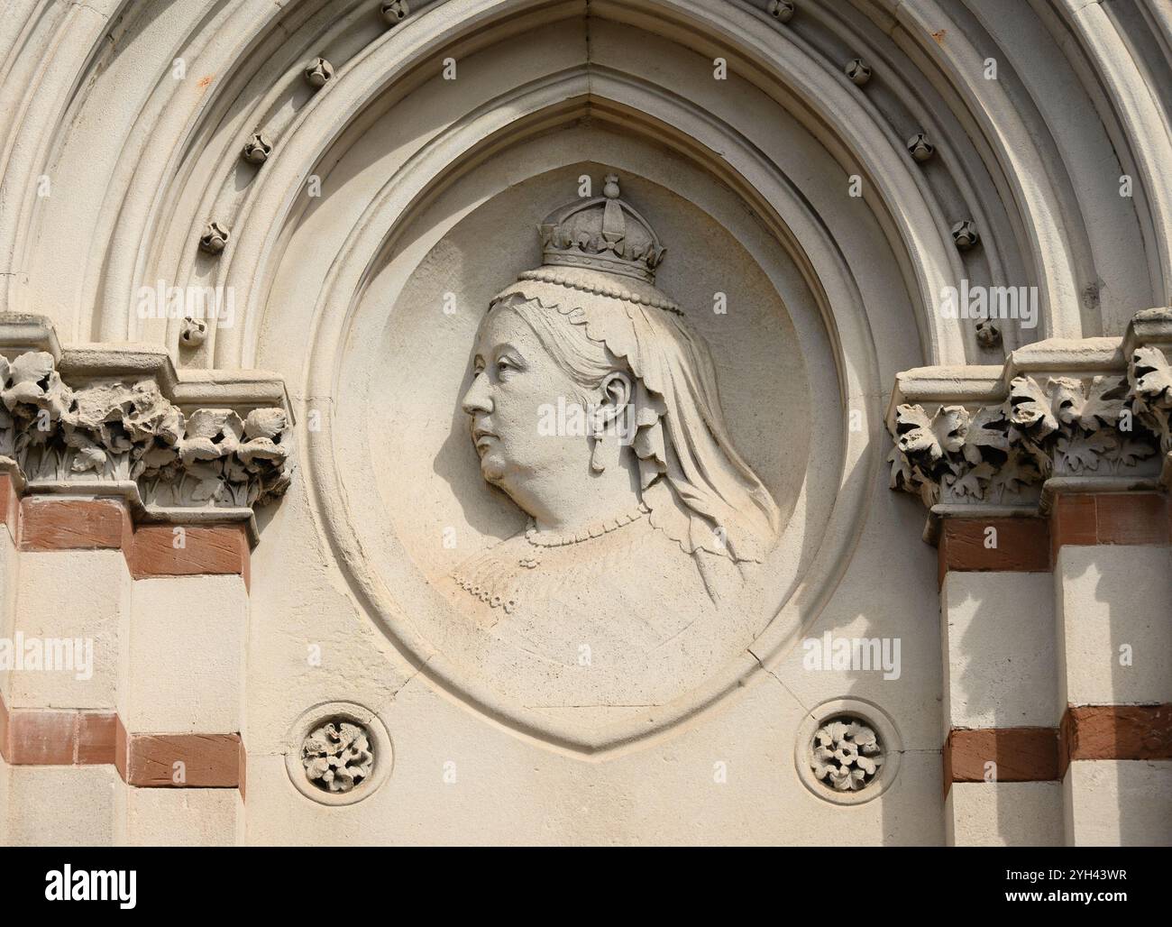 Relief carving queen victoria hi-res stock photography and images - Alamy