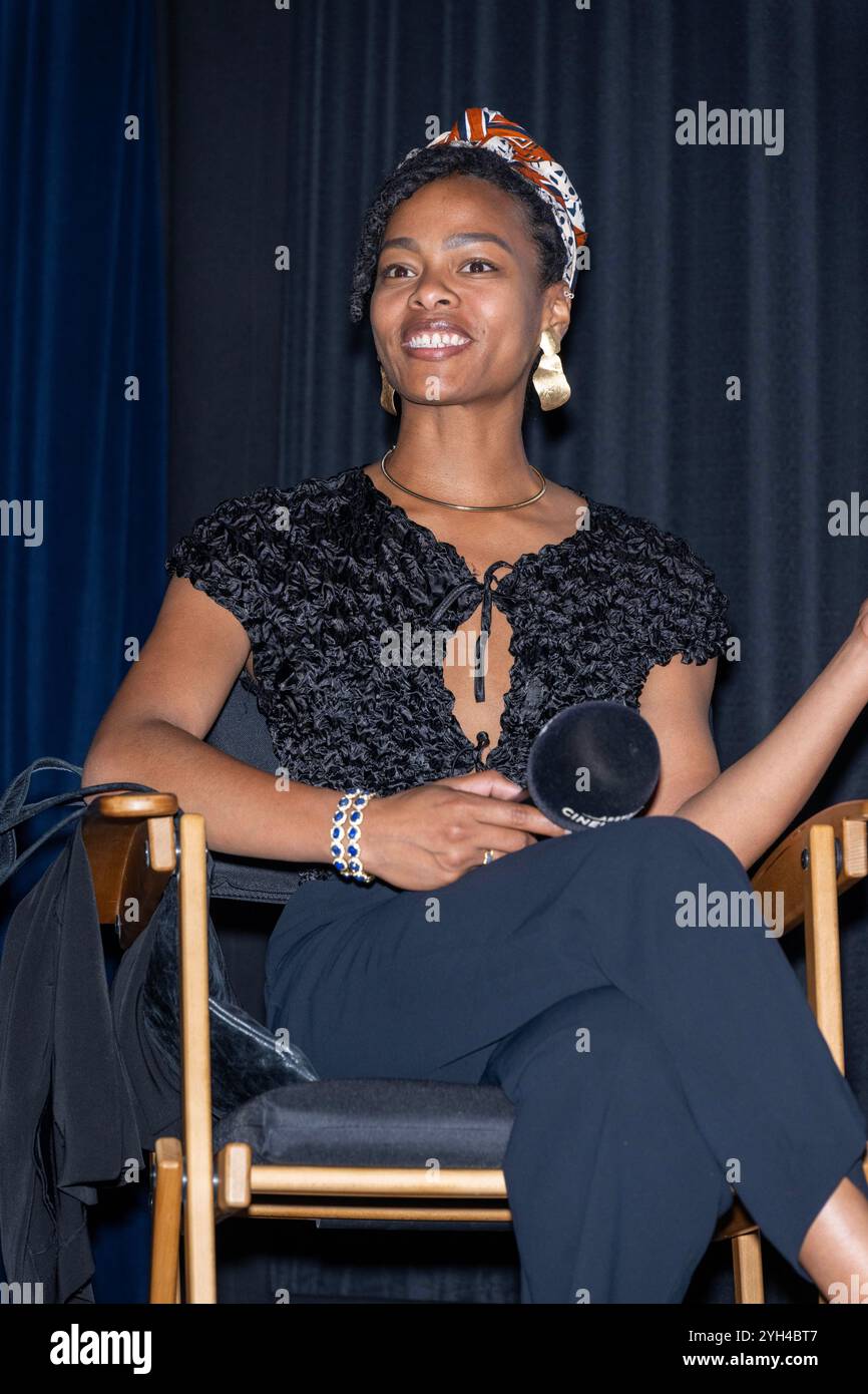Actress / Producer Stephanie Ferreira during QandA at Los Angeles ...