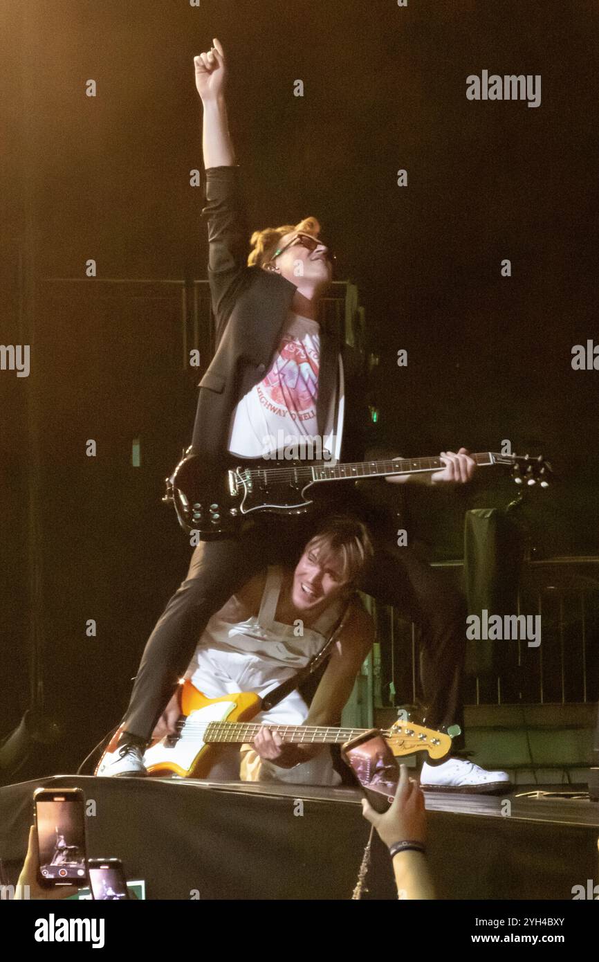 McFly perform at their 2nd sold out 21st Birthday shows at the the O2 ...