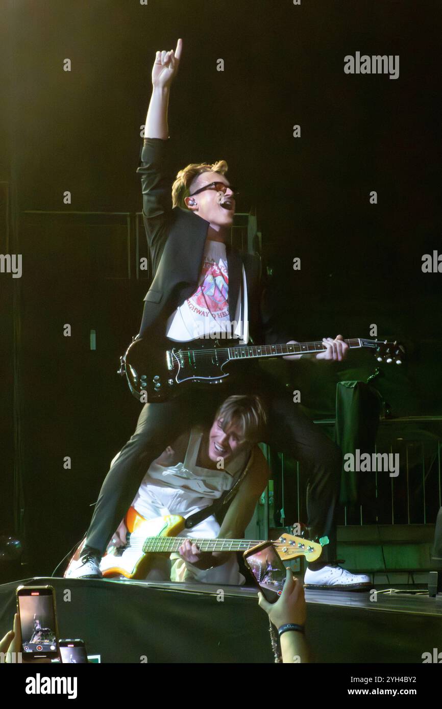 McFly perform at their 2nd sold out 21st Birthday shows at the the O2 ...