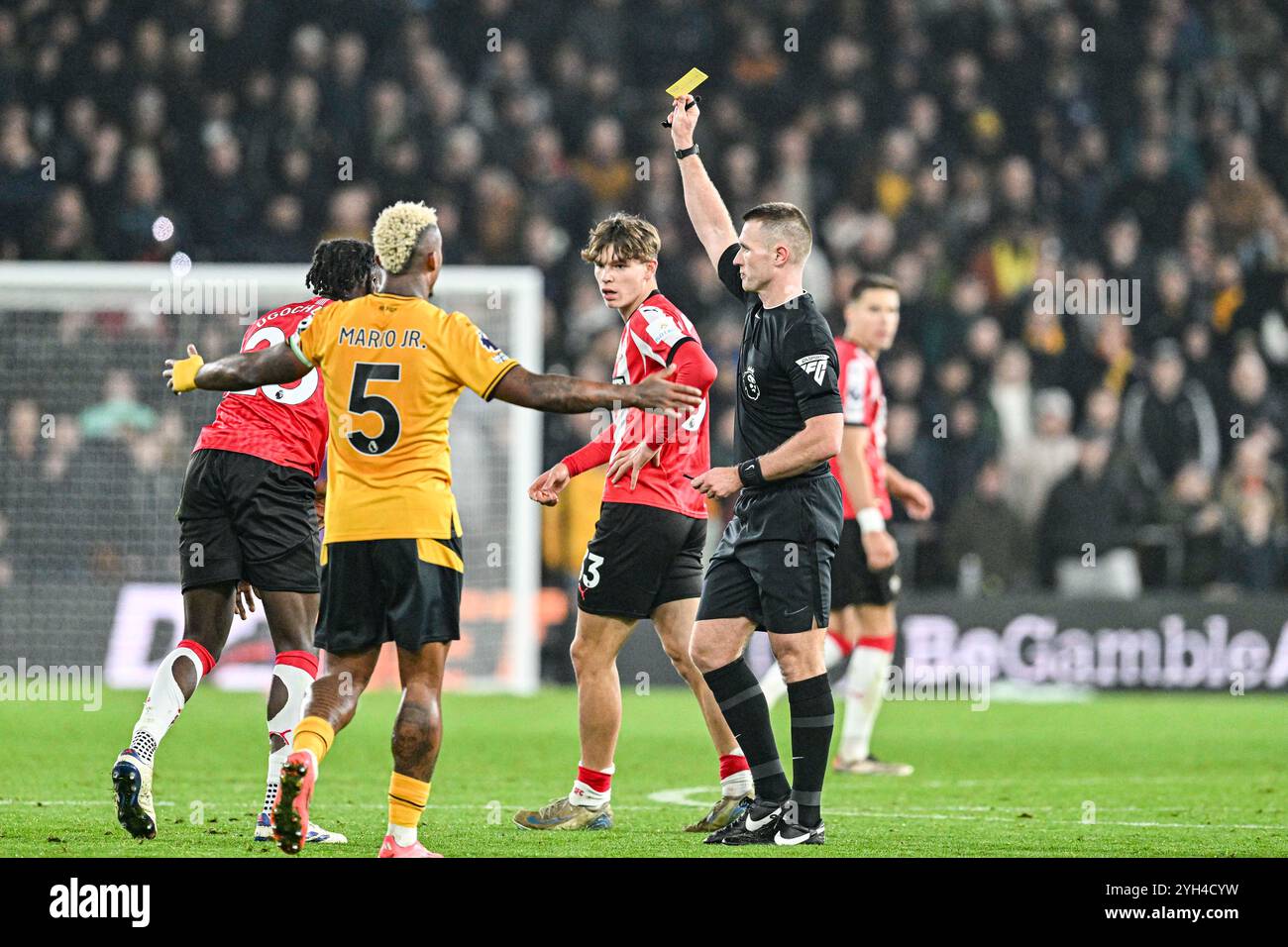 9th November 2024; Molineux Stadium, Wolverhampton, West Midlands ...