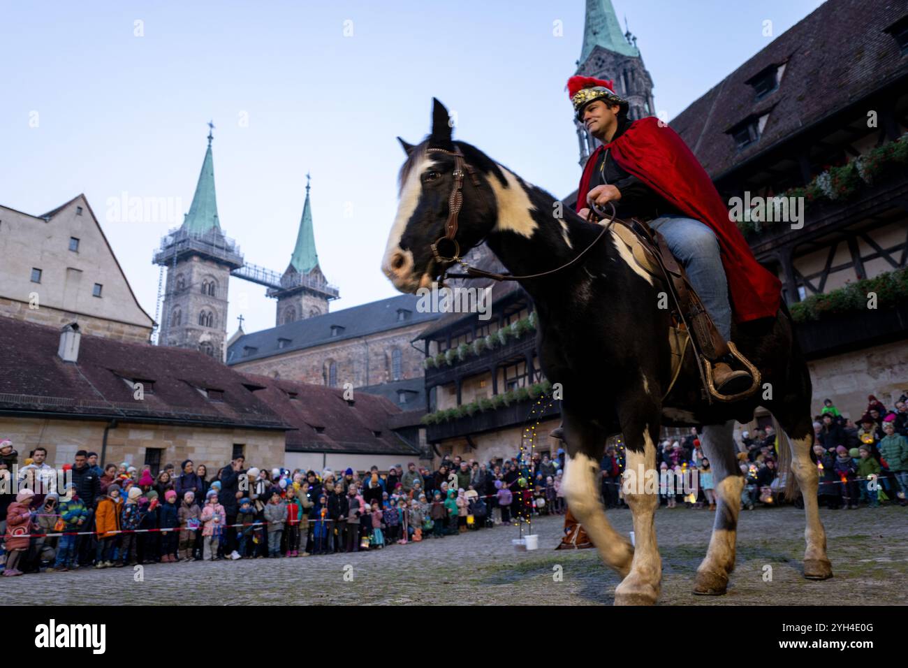 09 November 2024, Bavaria, Bamberg: Christian B. from Bamberg, dressed ...