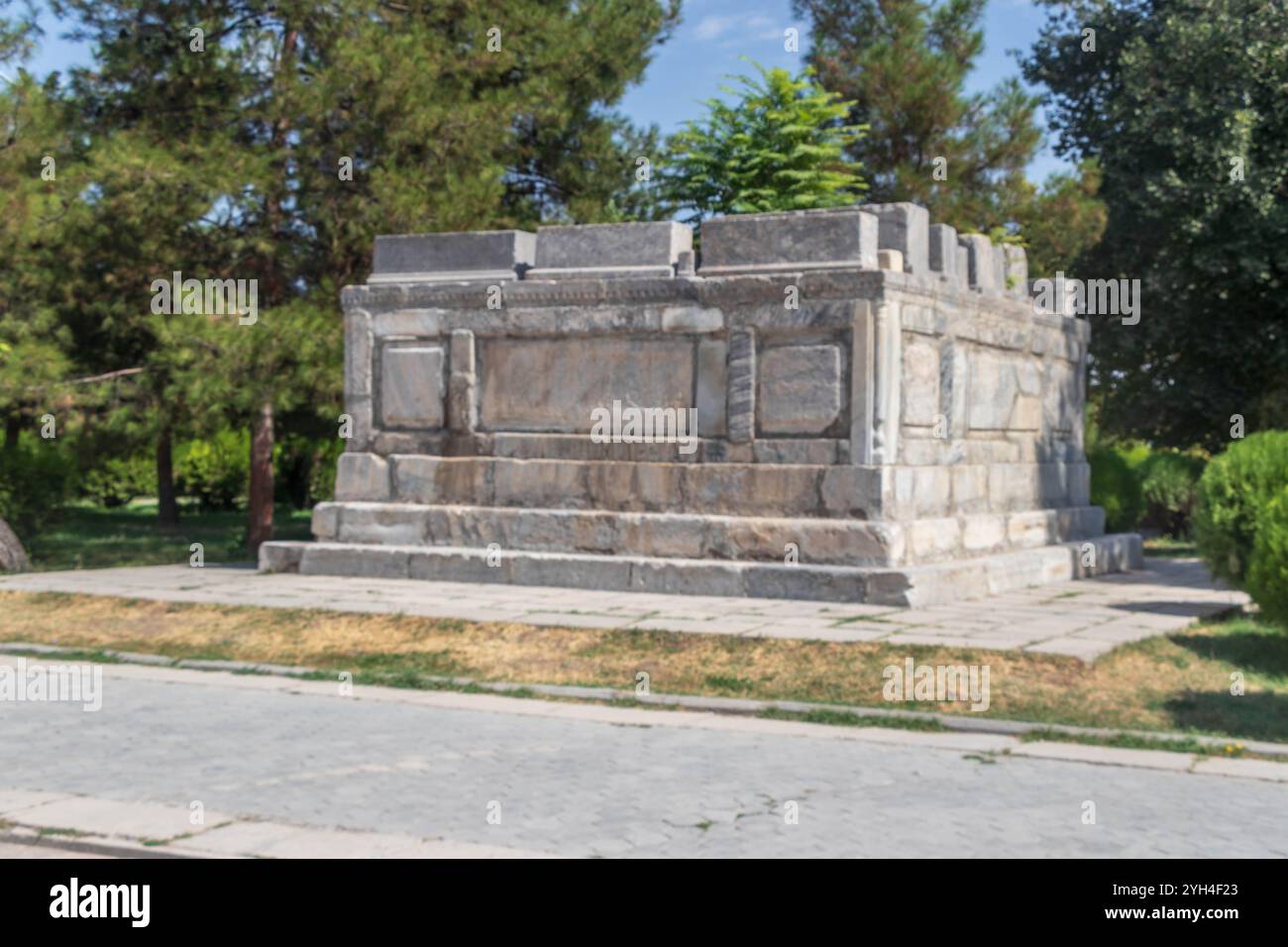 Shaybanid's Memorial Dakhma in Samarkand, Uzbekistan Stock Photo - Alamy