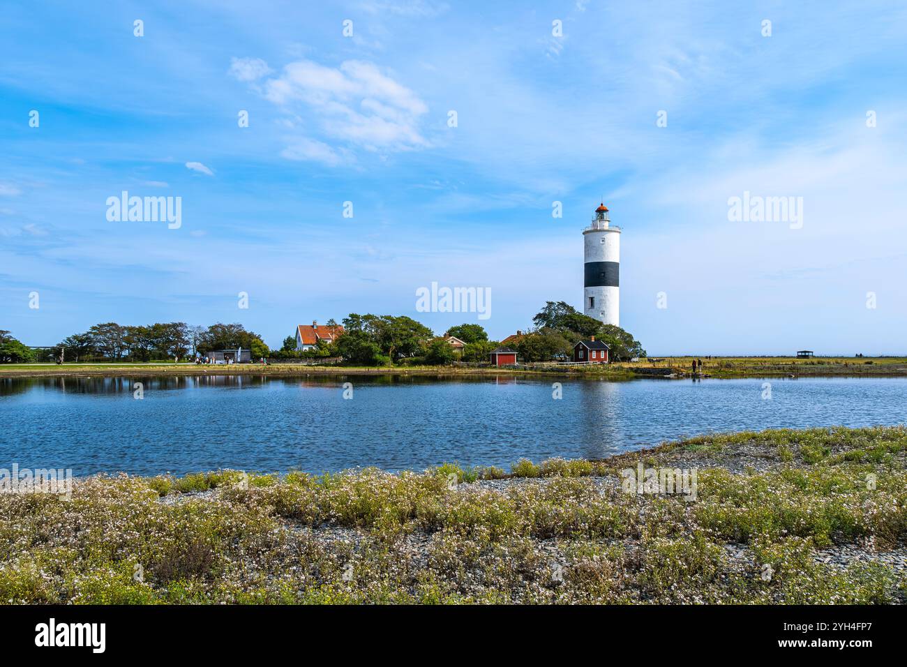 Lange Jan at the southern tip (Södra Udde) of the island of Öland ...