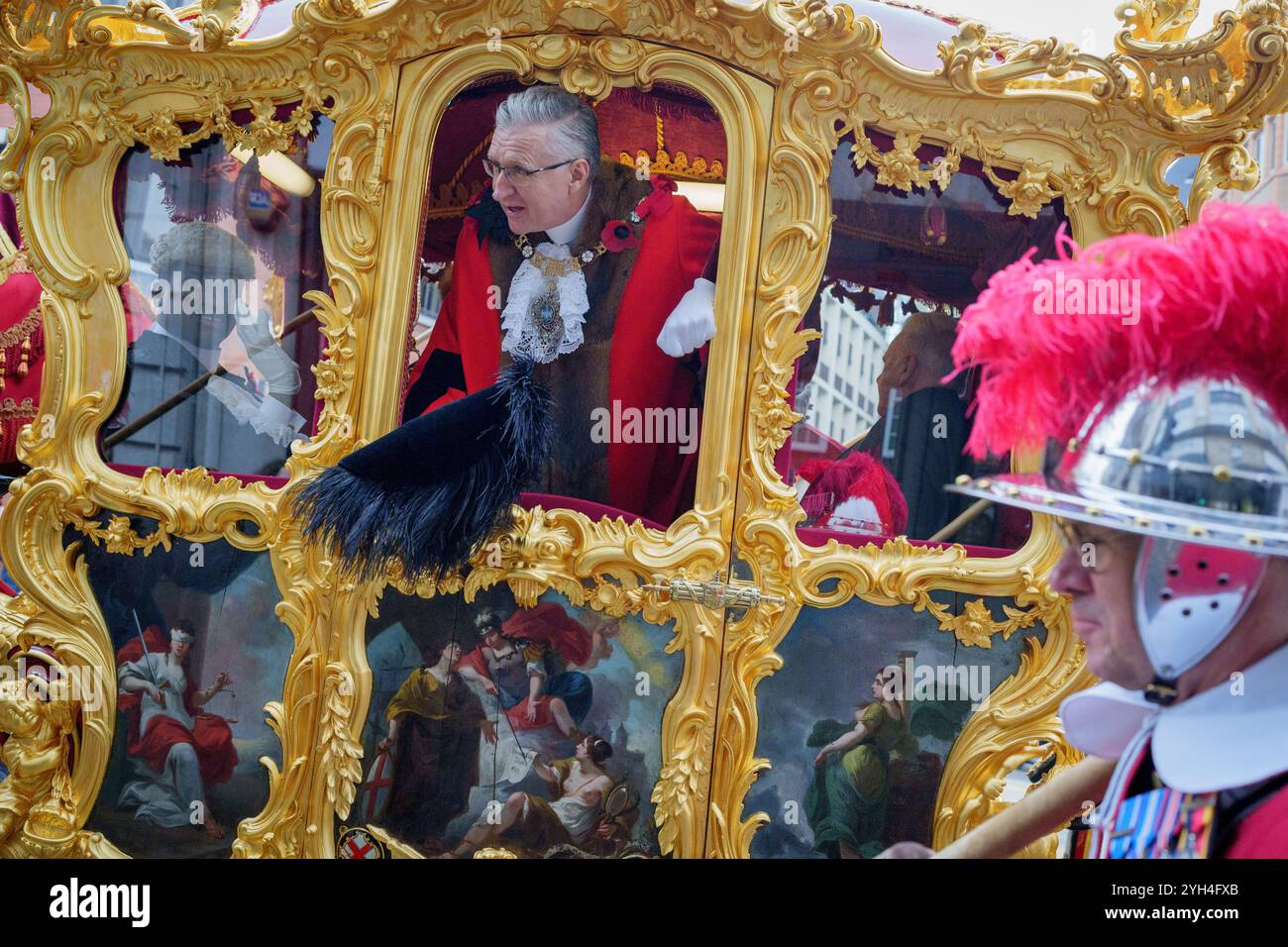 The newly-elected Lord Mayor of London, Alderman Alastair King of the ...