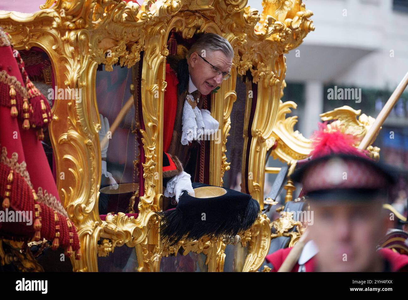 The newly-elected Lord Mayor of London, Alderman Alastair King of the ...