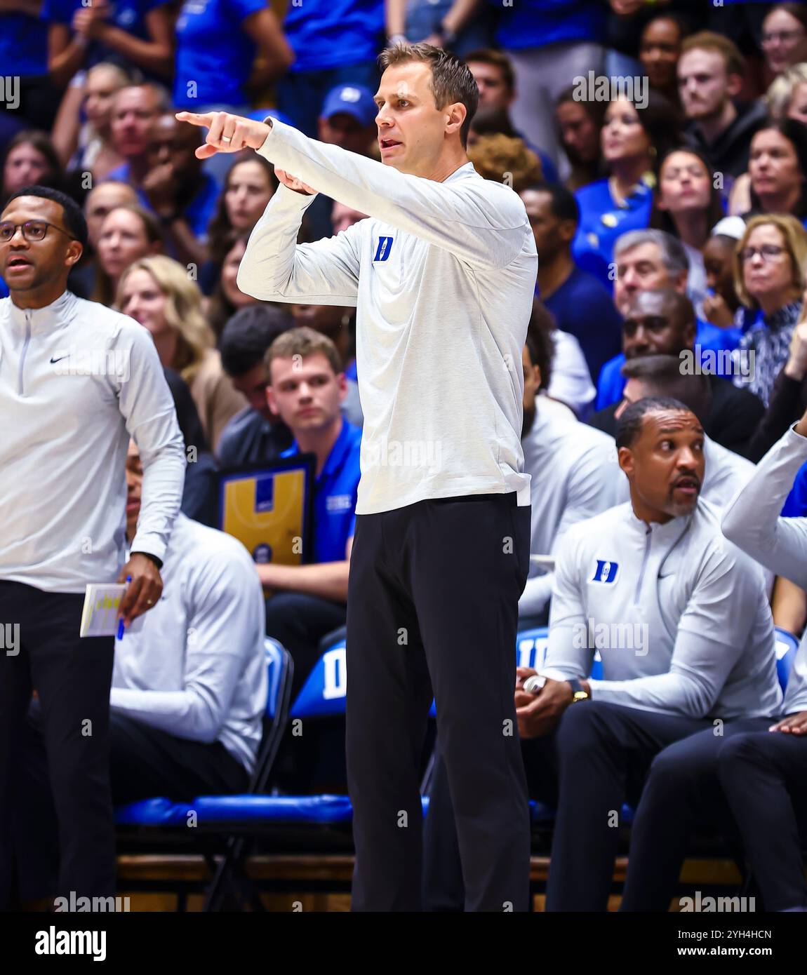 November 8, 2024: Jon Scheyer is Duke University's head basketball ...