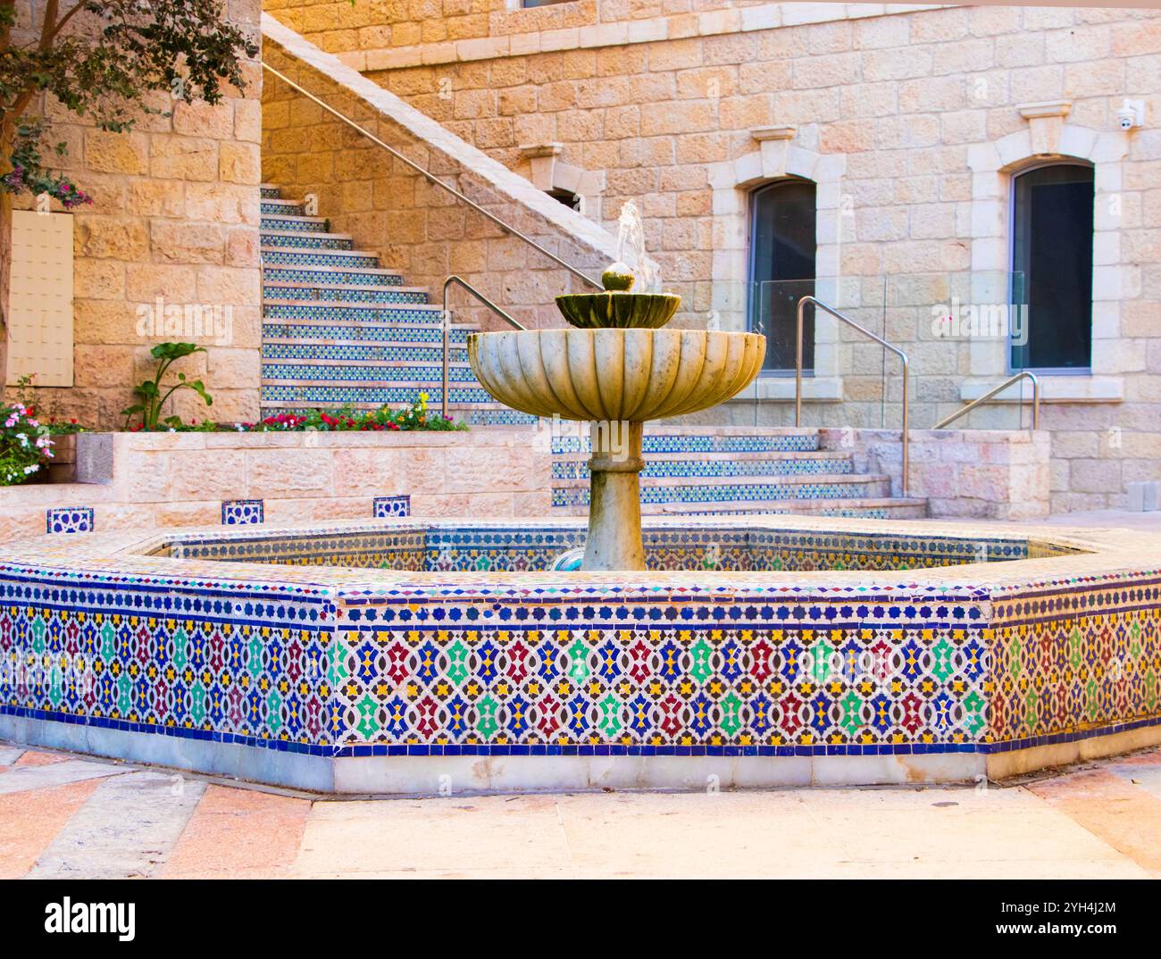 North African Designed Fountain Stock Photo - Alamy