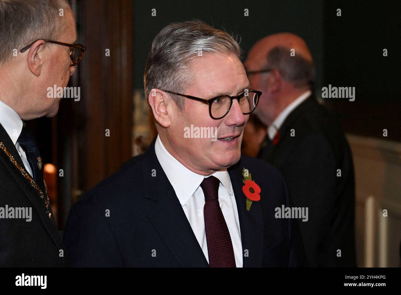 British Prime Minister Keir Starmer attends the Royal British Legion ...
