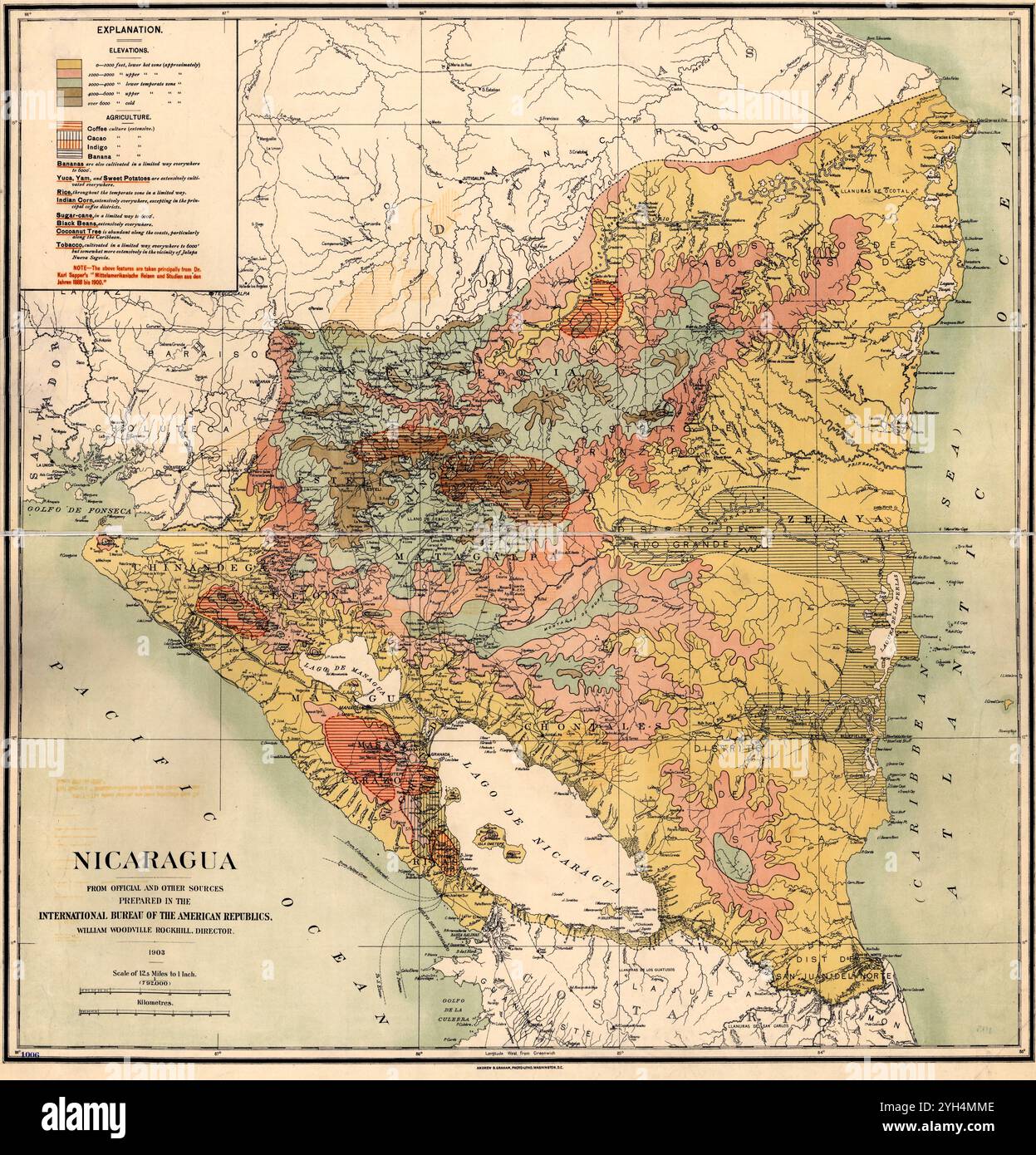 The Nicaragua Map