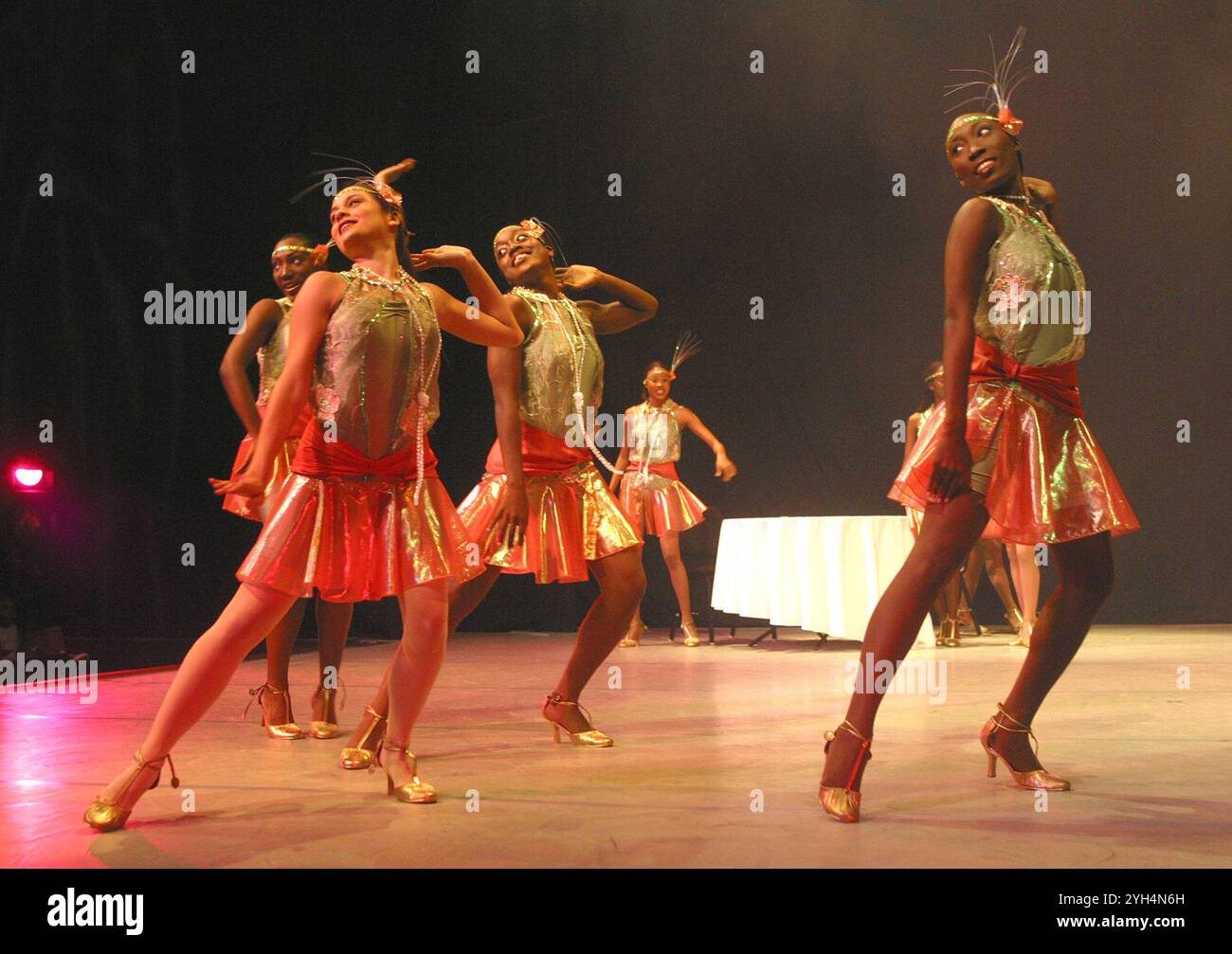 Dancers In Barbados Stock Photo - Alamy