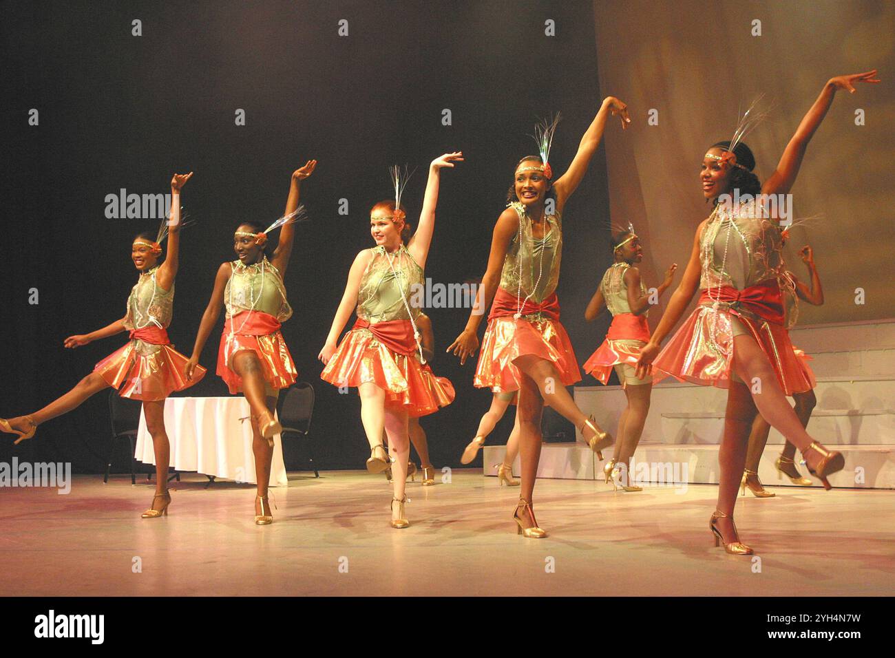 Dancers In Barbados Stock Photo - Alamy