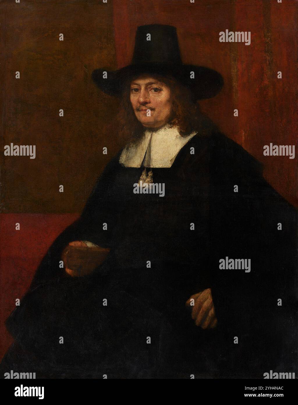Title: Portrait of a Man in a Tall Hat Artist: Rembrandt van Rijn Year ...