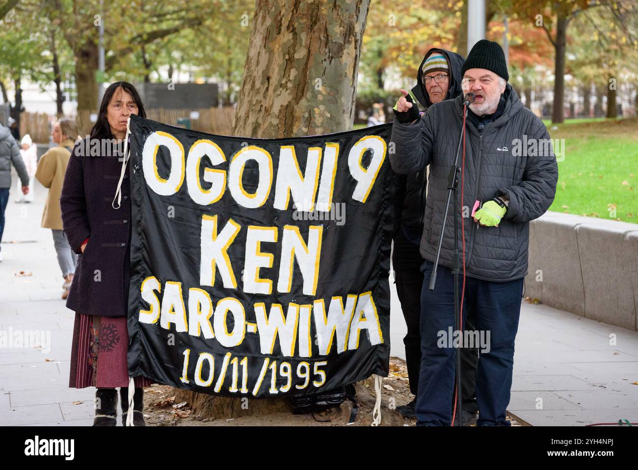 London, UK. 9 November 2024. Protest organised by Extinction Rebellion ...