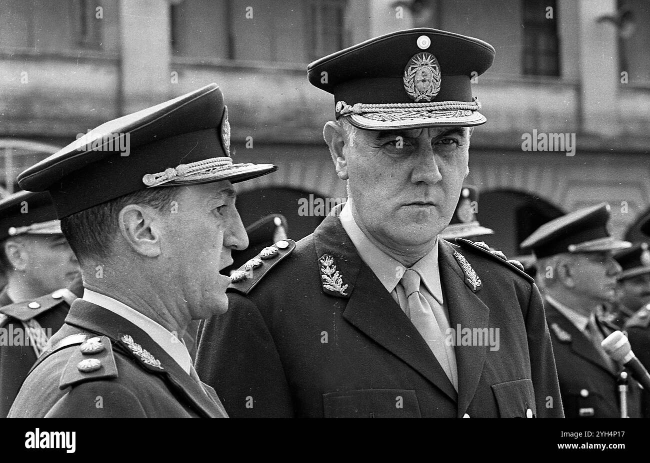 Argentine Commander in Chief of the Army General Alejandro Agustín ...