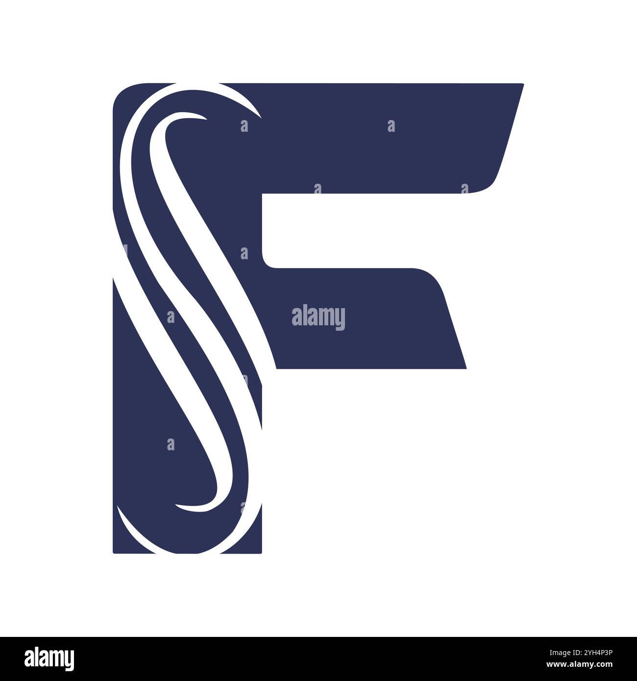 Initial Letter F Logo Design Stock Vector Image & Art - Alamy