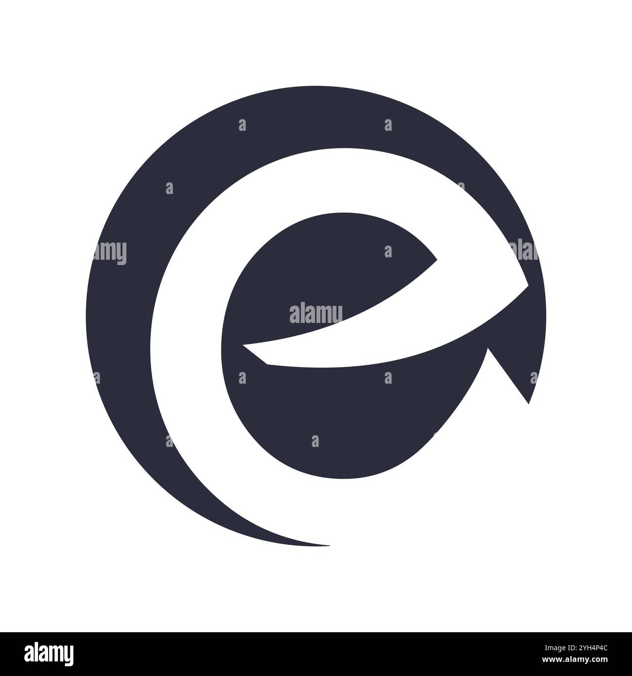 Initial Letter E Logo Design Stock Vector Image & Art - Alamy