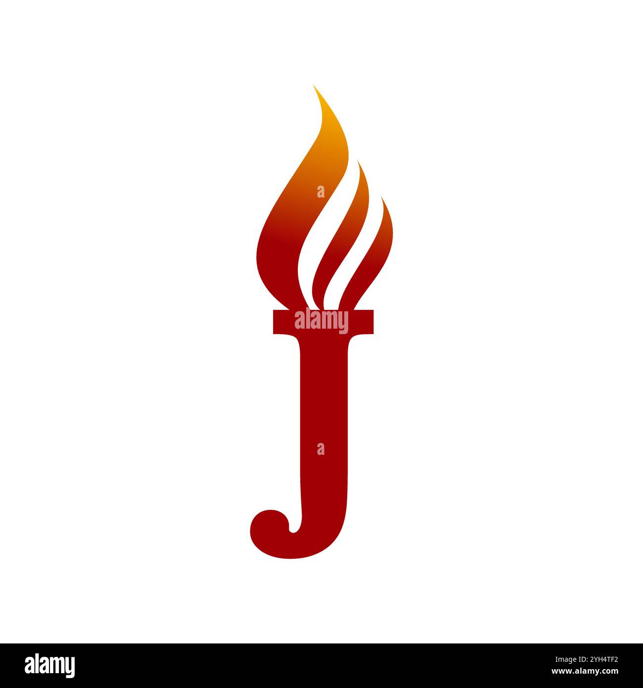 Initial Letter J Logo Design Stock Vector Image & Art - Alamy