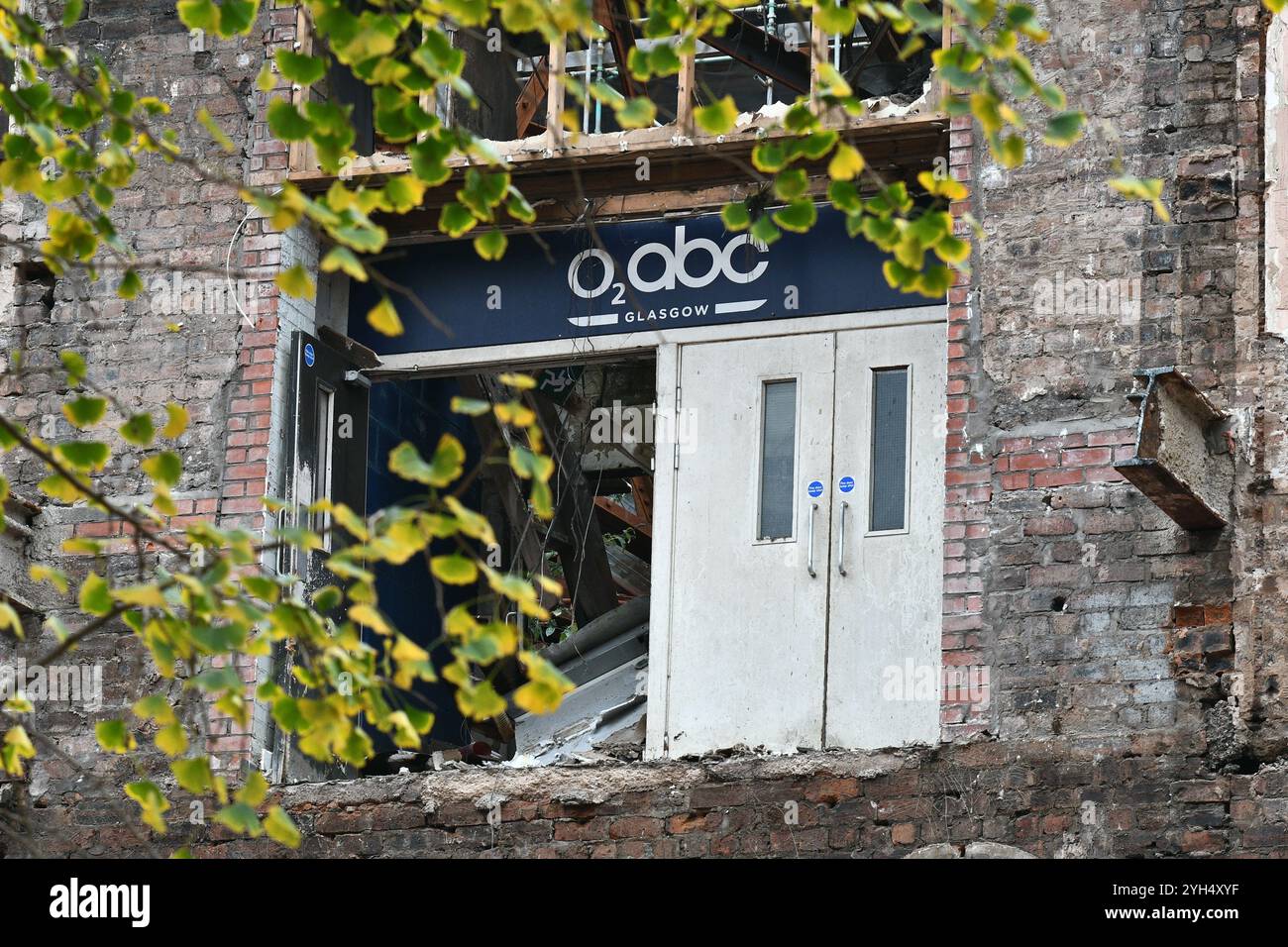 The interiror door to the O2 ABC is revealed as the building is ...