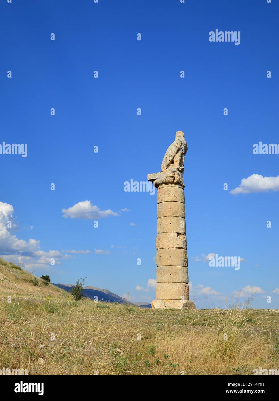 Located in Adıyaman, Turkey, the Karakus Tumulus is an ancient tourist ...
