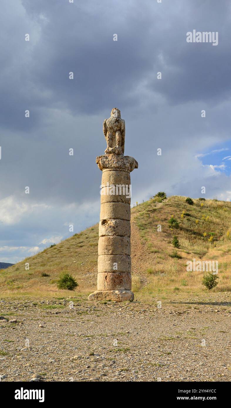 Located in Adıyaman, Turkey, the Karakus Tumulus is an ancient tourist ...