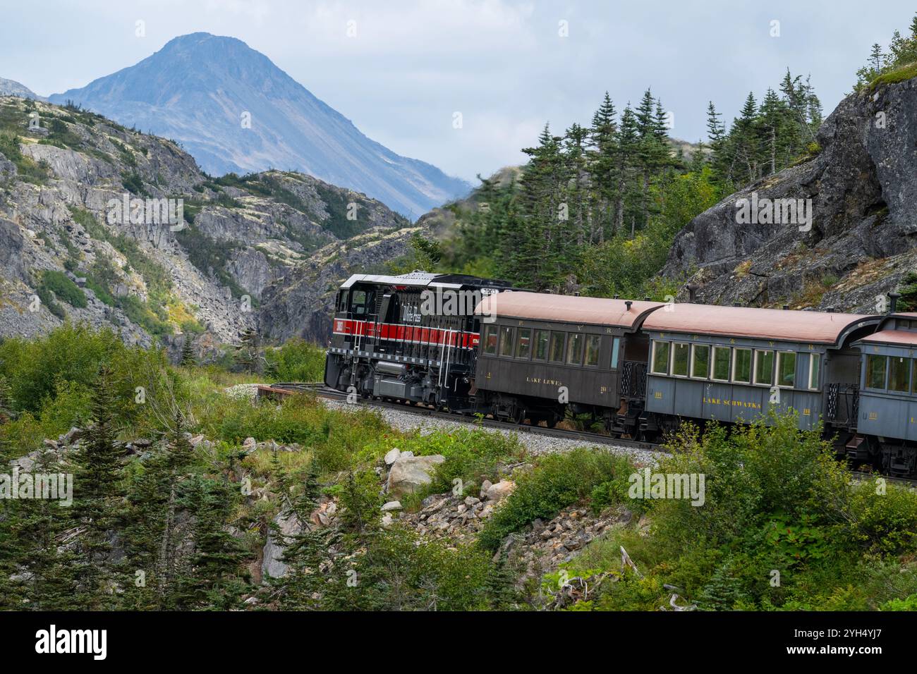 Narrow gauge white pass hi-res stock photography and images - Alamy
