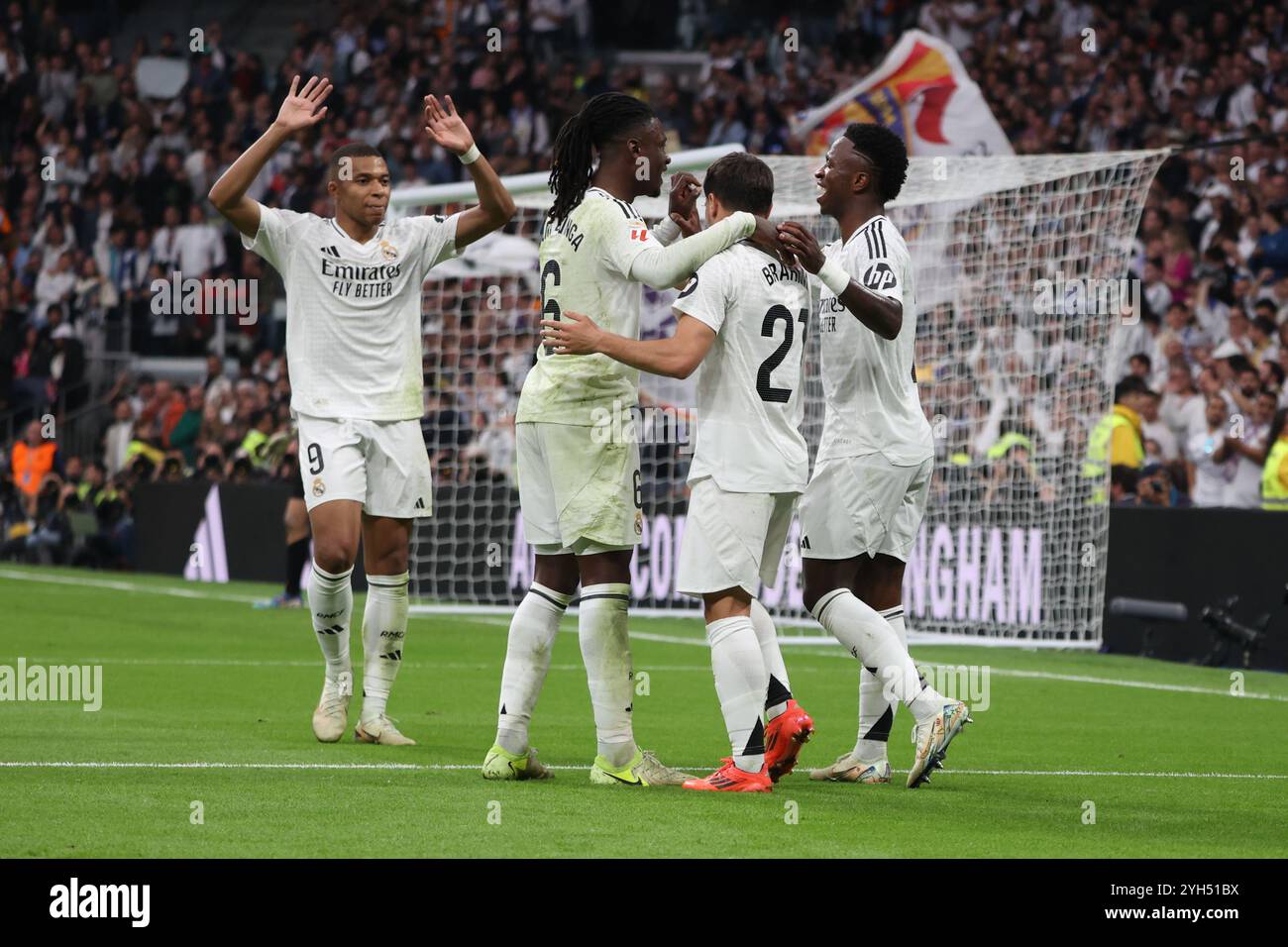 Madrid, Spain. 10th Nov, 2024. Real Madrid defeated Osasuna this ...