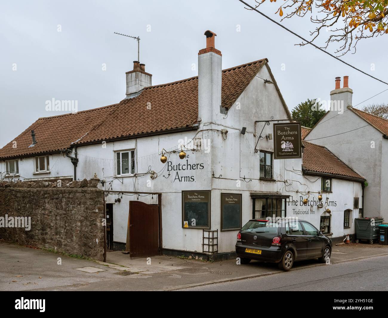 November 2024 - The Butchers Arms public house in Yatton, North ...