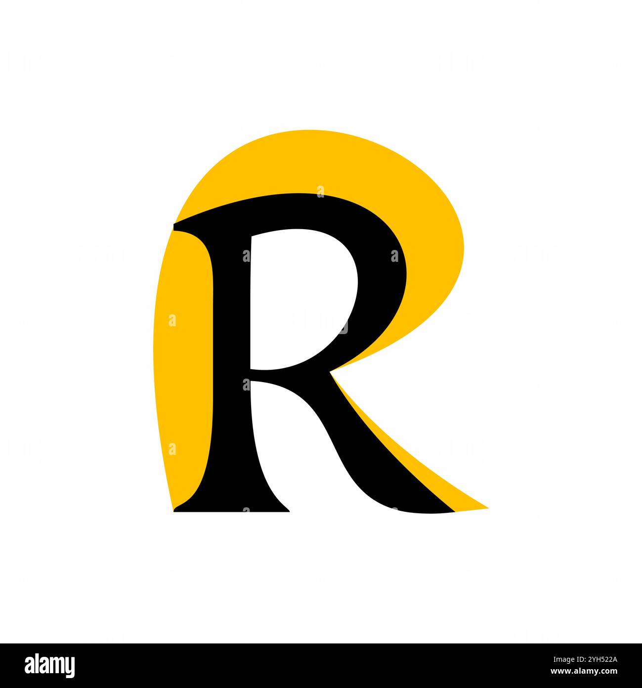 Initial Letter R Logo Design Stock Vector Image & Art - Alamy