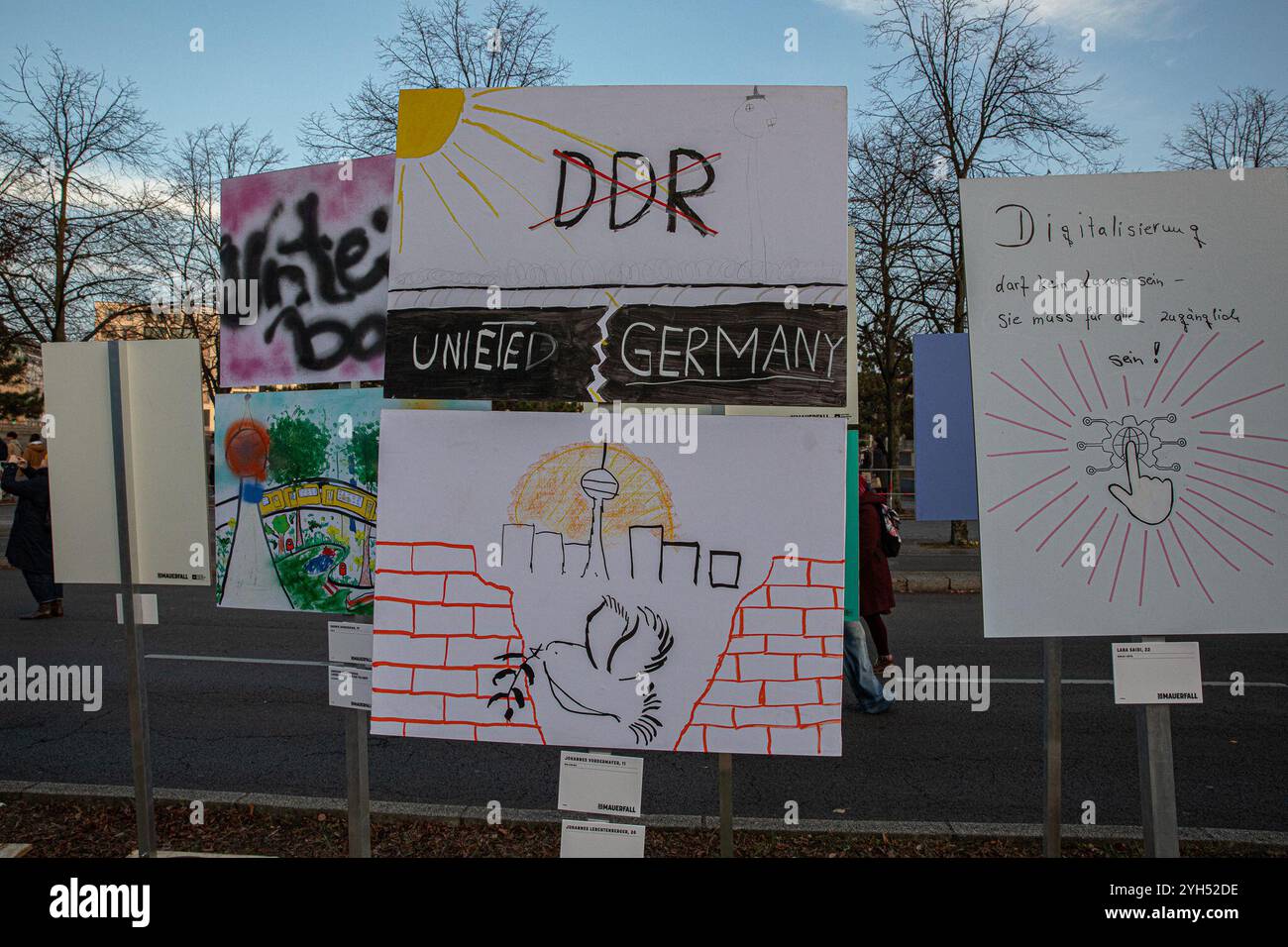 Berlin, Germany. 9th Nov, 2024. Today, on November 9, 2024, Berlin ...