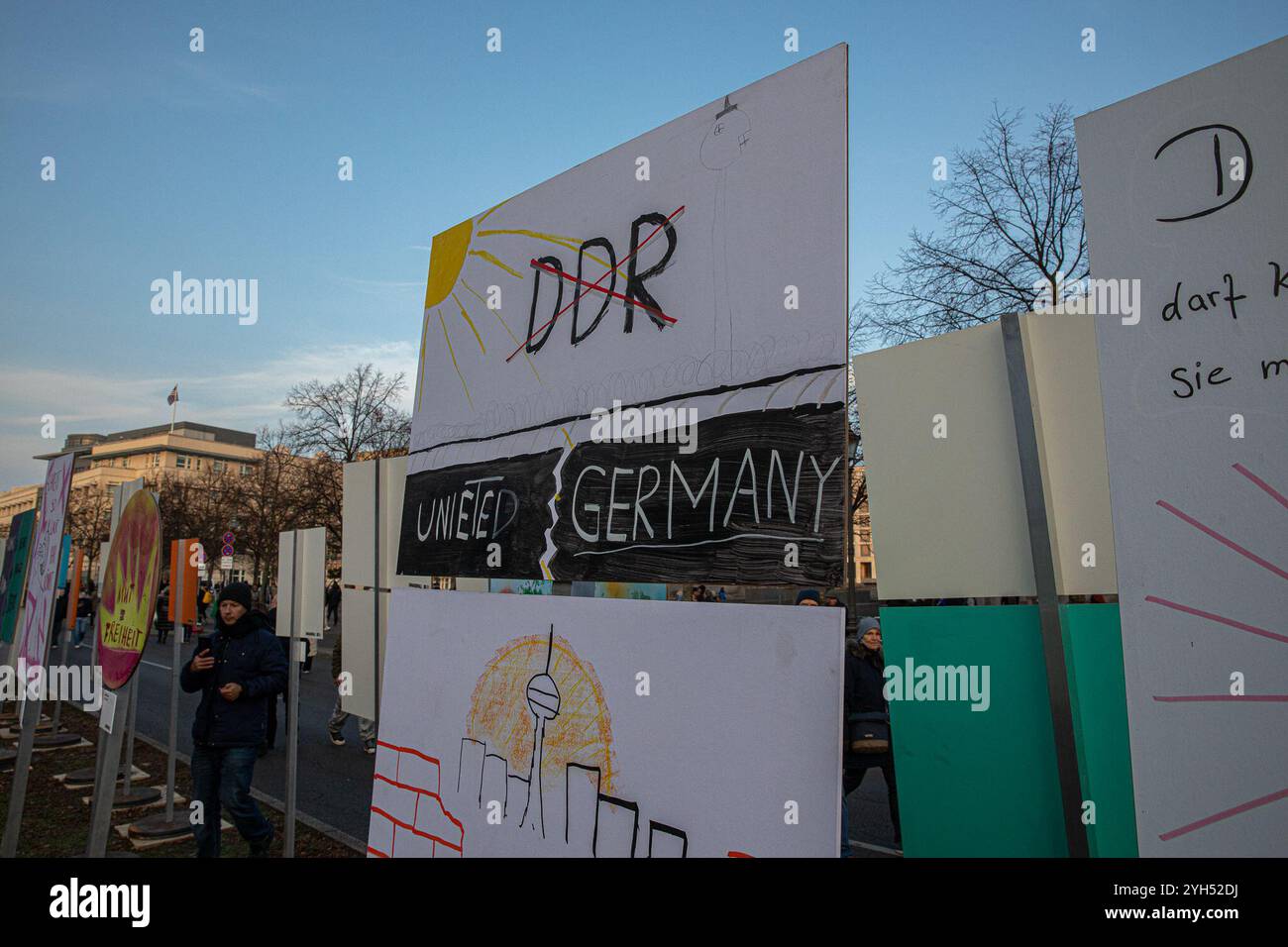 Berlin, Germany. 9th Nov, 2024. Today, on November 9, 2024, Berlin ...