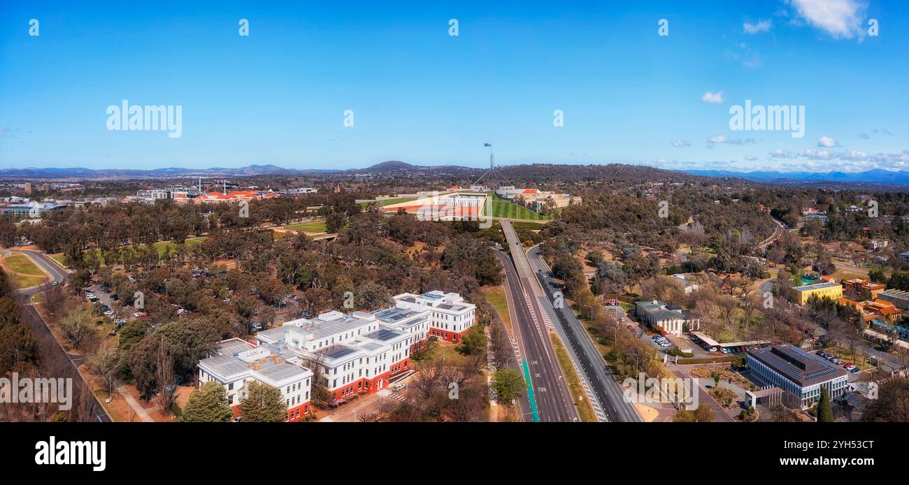 Federal government district of Canberra Australian Capital territory ...