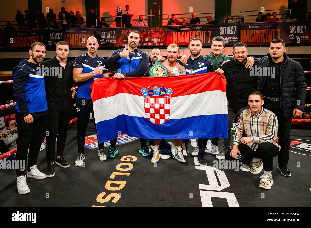 LONDON, UNITED KINGDOM. 08 Nov, 24. Luka Plantic vs Martin Bulacio ...