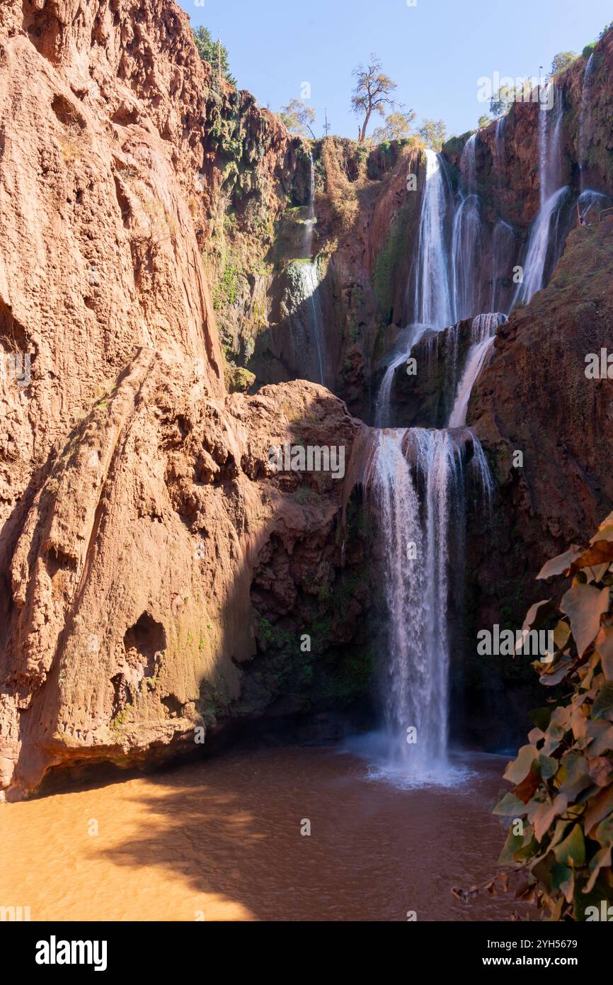 Ouzoud falls in the province of Azilal in Morocco Stock Photo - Alamy