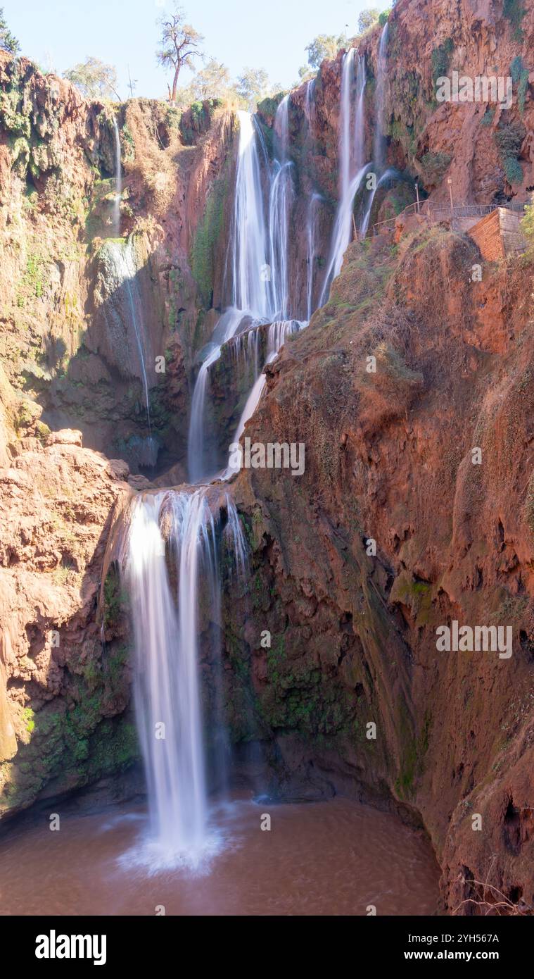 Ouzoud falls in the province of Azilal in Morocco Stock Photo - Alamy