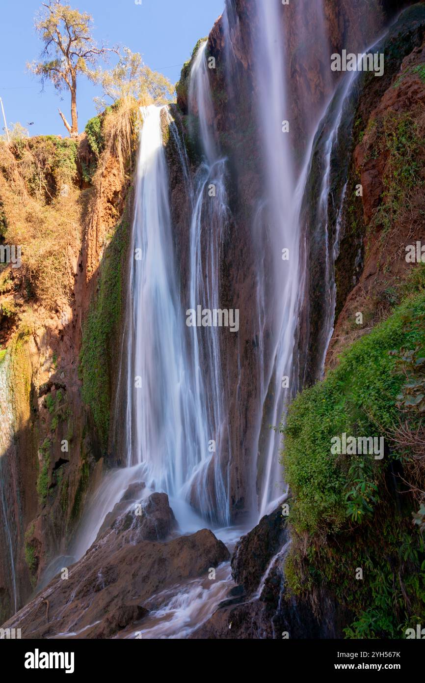 Ouzoud falls in the province of Azilal in Morocco Stock Photo - Alamy