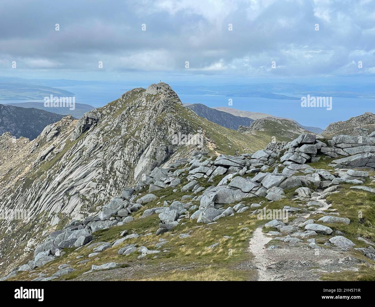 Goatfell hike on the Isle of Arran Stock Photo - Alamy
