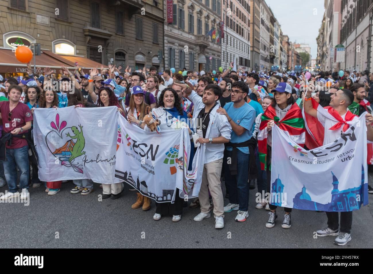 09/11/2024 Rome, Flag Parade is a symbolic and participatory moment of ...