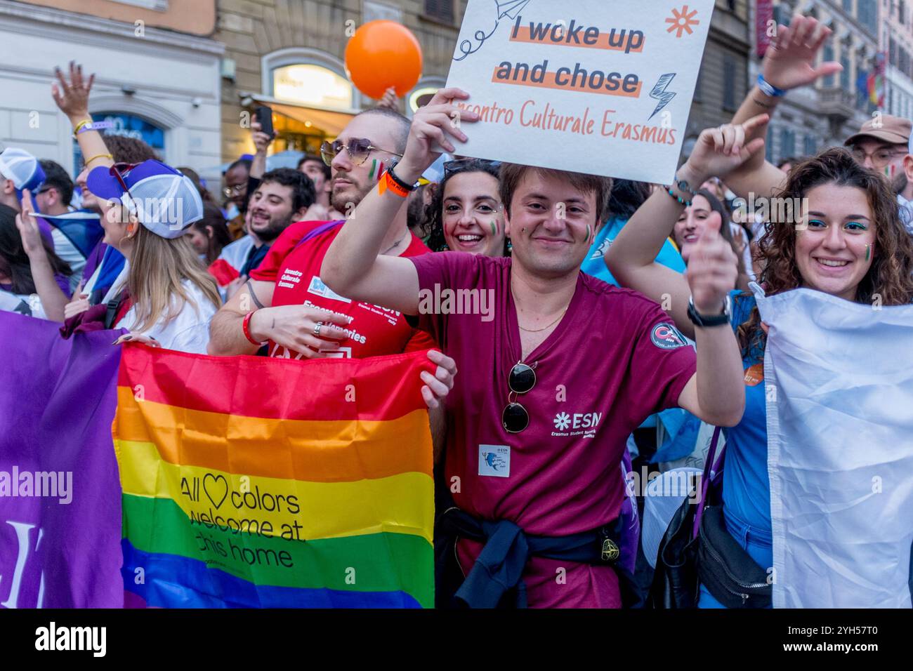 09/11/2024 Rome, Flag Parade is a symbolic and participatory moment of ...