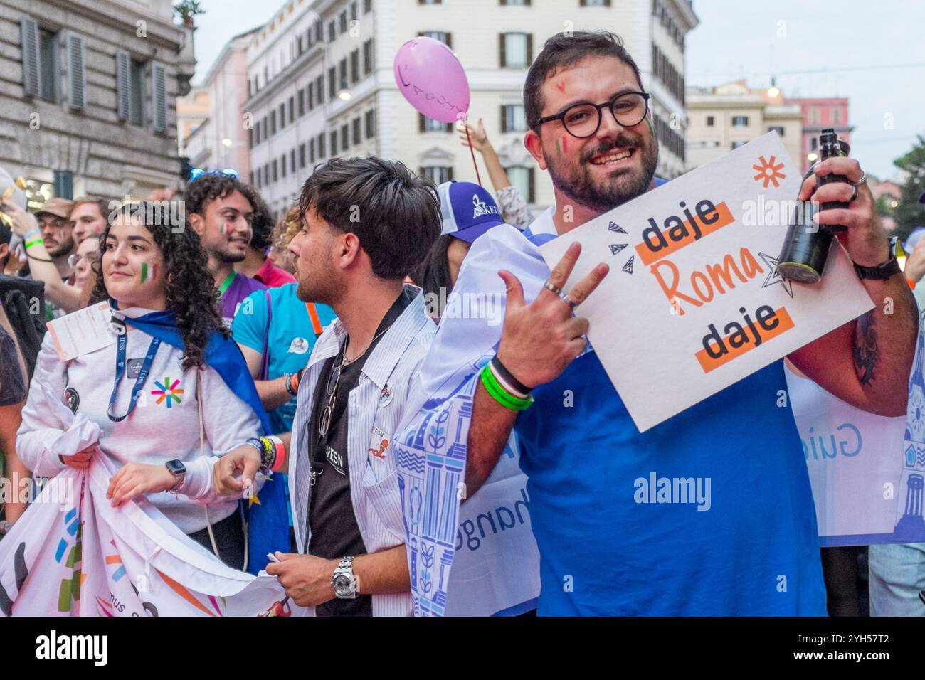 09/11/2024 Rome, Flag Parade is a symbolic and participatory moment of ...