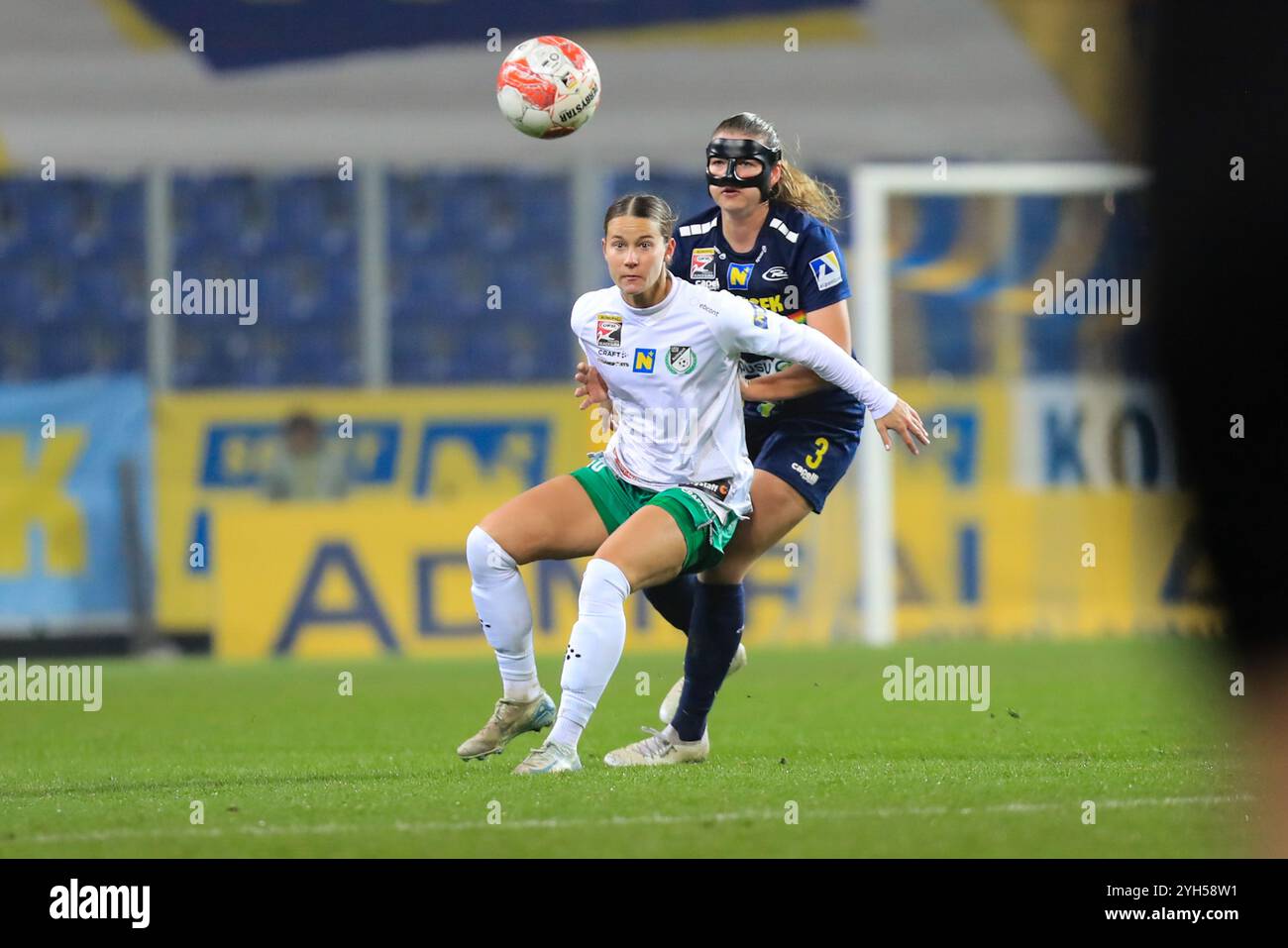 St Polten, Austria, November 9th, 2024: Jelena Dordic (10 Neulengbach ...