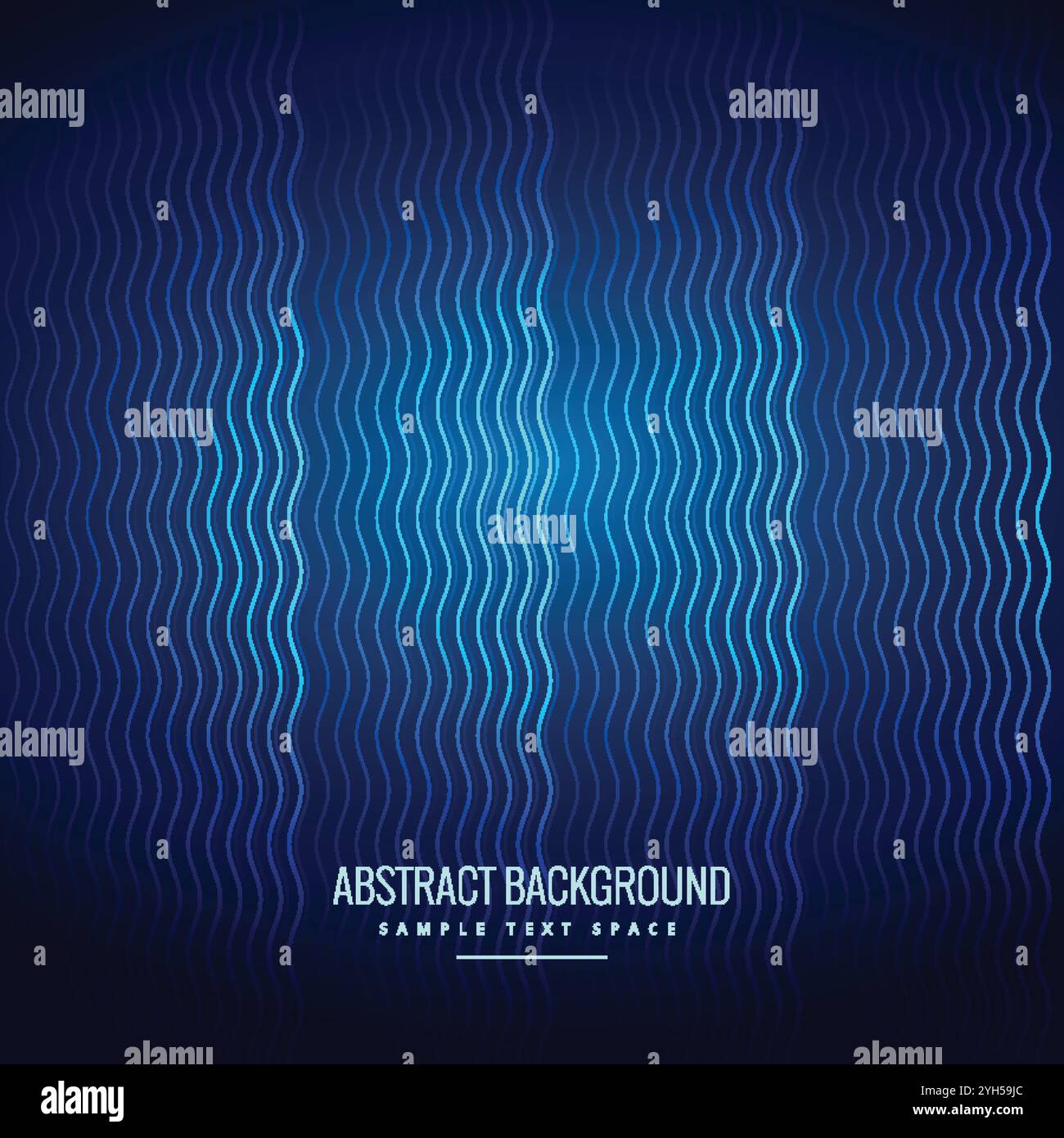 blue background with wavy lines pattern Stock Vector Image & Art - Alamy