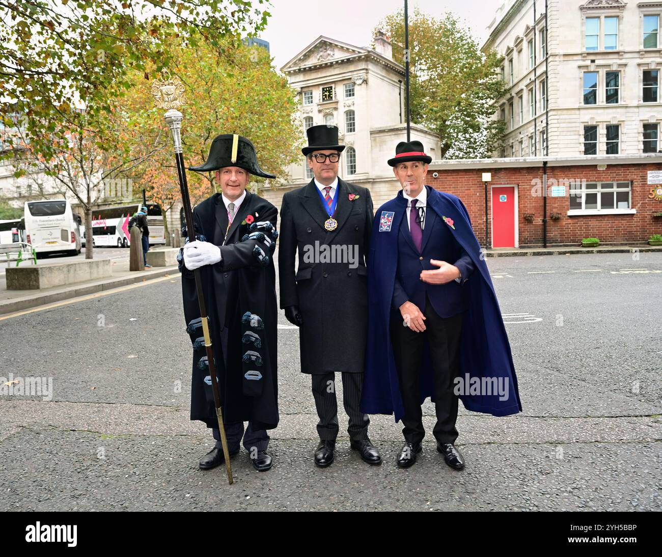 LONDON, UK. 9th Nov, 2024. Beadle, Alex, Jeremy Bedford and Simon Wood ...