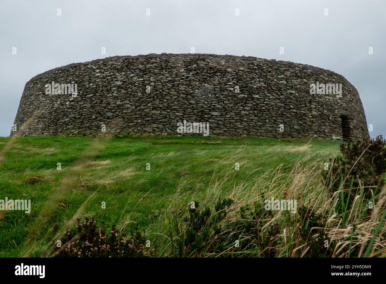 Grianan Of Aileach, stone fort of Aileach Stock Photo - Alamy