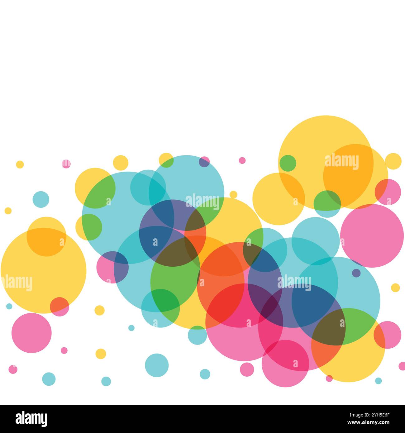 abstract colorful circles background Stock Vector Image & Art - Alamy