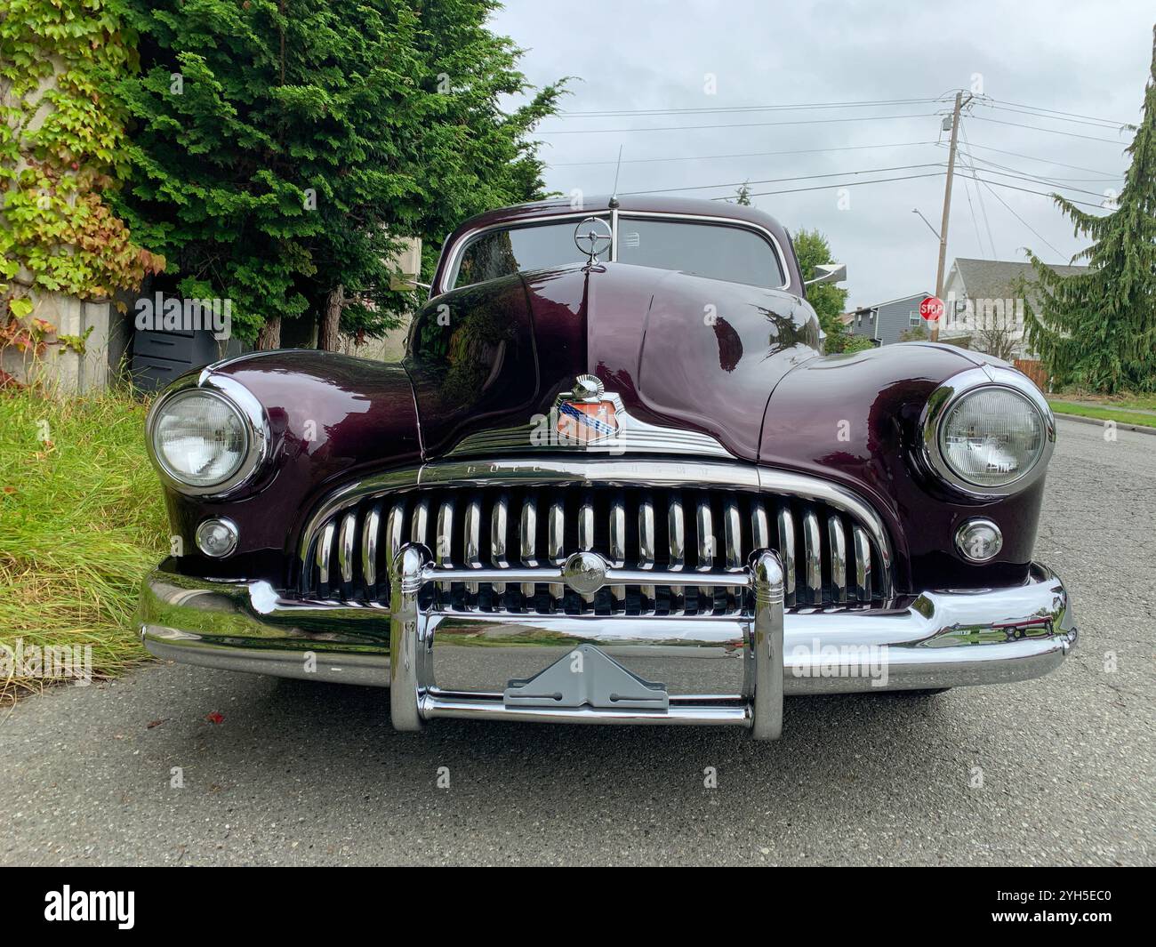 Everett WA USA Sept 16 2024 - Classic Vintage Vehicle Buick Dynaflow ...